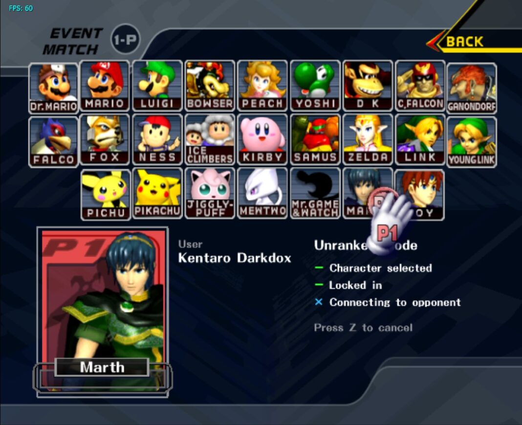 Fanáticos mejoran Netplay de Smash Bros. Melee, volviéndo su online ...