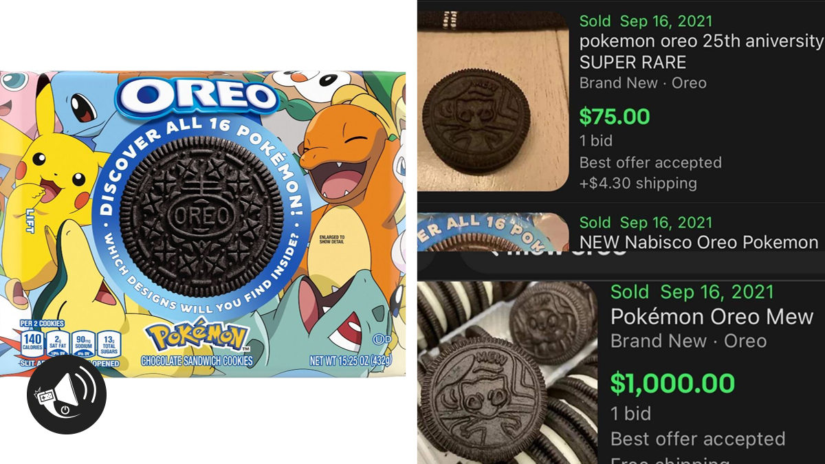 Subastan Oreos versión Pokémon hasta por $1.000 USD - Alerta Geek