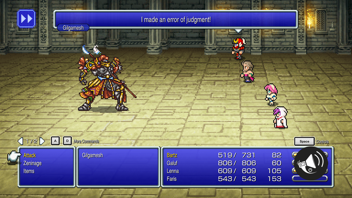 Final Fantasy V ya disponible como Pixel Remaster en Steam y móviles ...