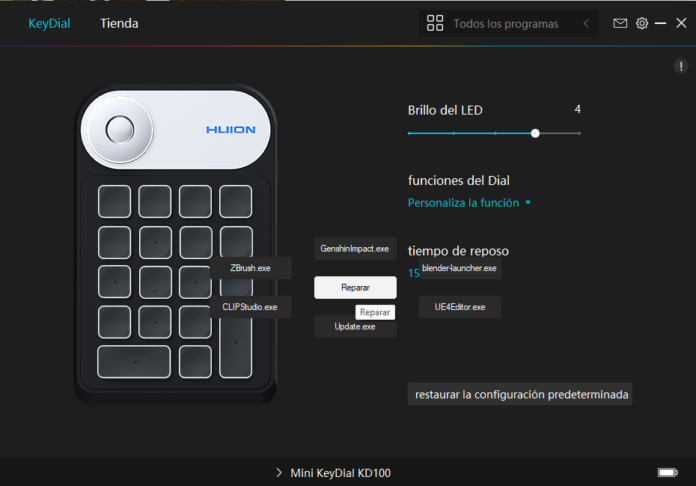 Review | Mini Keydial KD100 de Huion, accesos directos para tu día a ...