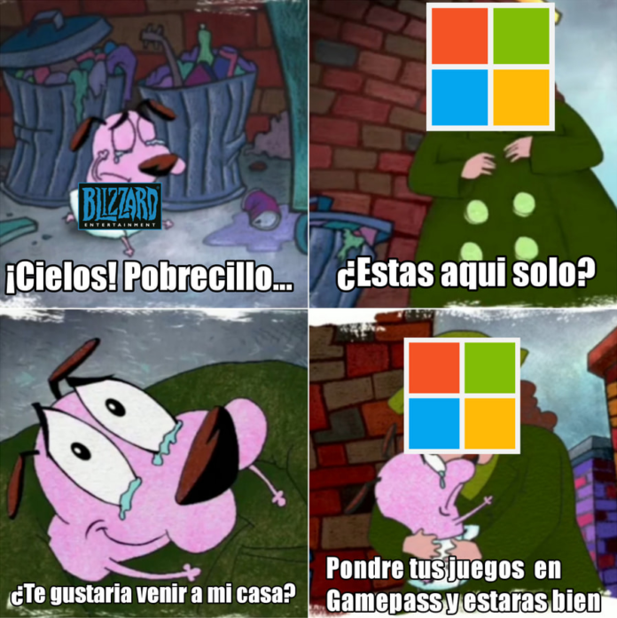 Los mejores memes de la compra de Activision Blizzard por Microsoft ...