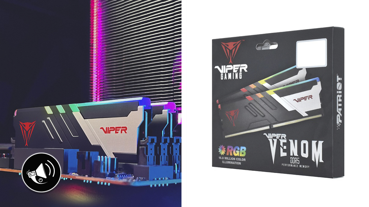 VIPER GAMING muestra su serie VIPER VENOM DDR5 - Alerta Geek