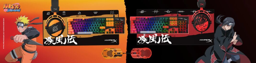 HyperX presenta su edición limitada de Naruto Shippuden - Alerta Geek
