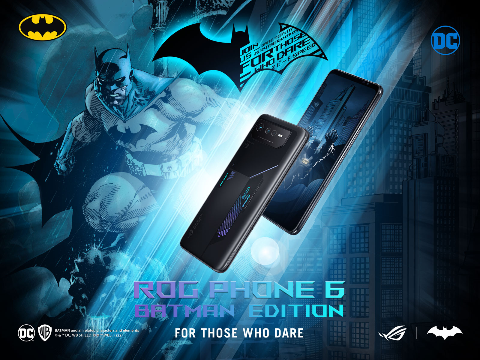 ASUS presenta su nuevo ROG Phone 6 edición Batman - Alerta Geek