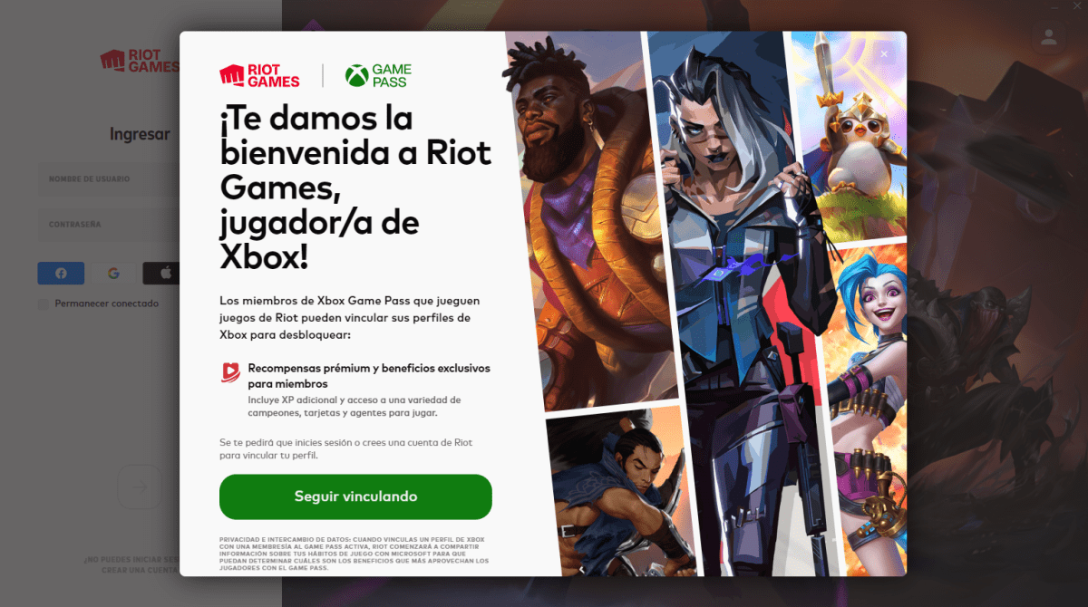 Recompensas de Xbox Game Pass ya están activas en juegos de Riot Games ...