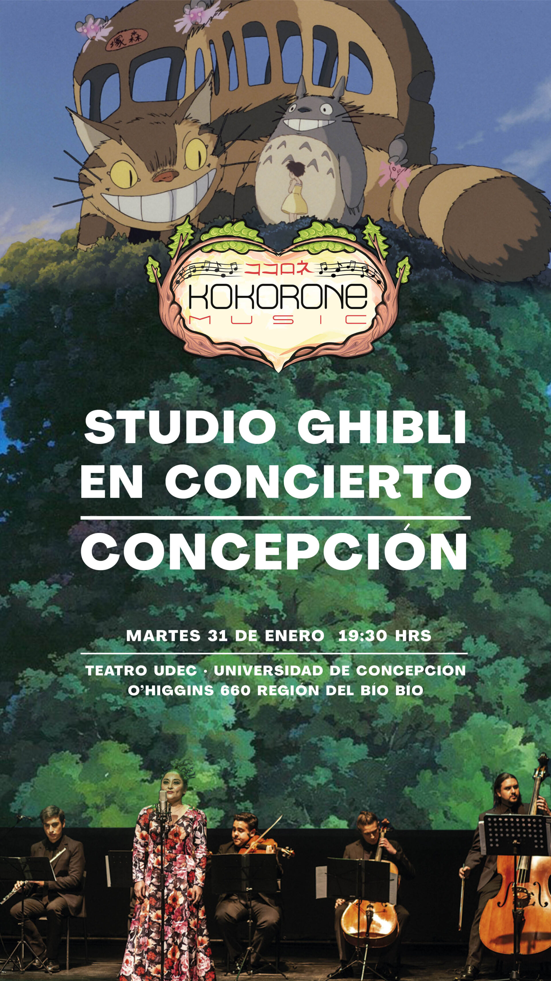 Orquesta anime llevará la magia de Studio Ghibli a Concepción este ...