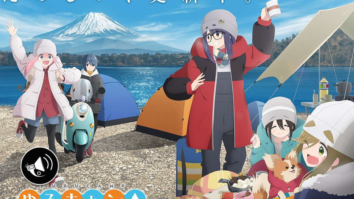 Tercera temporada de Laid-Back Camp reveló un nuevo tráiler - Alerta Geek