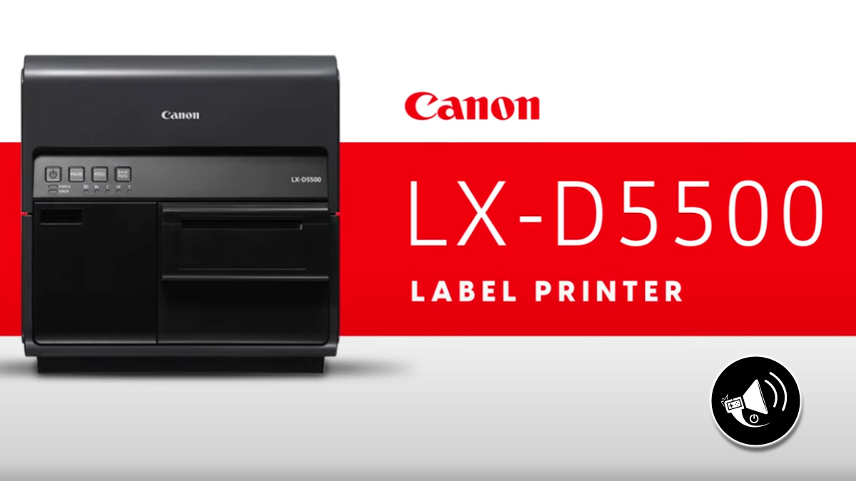 Canon presenta su nueva impresora de etiquetas LX-D5500 - Alerta Geek