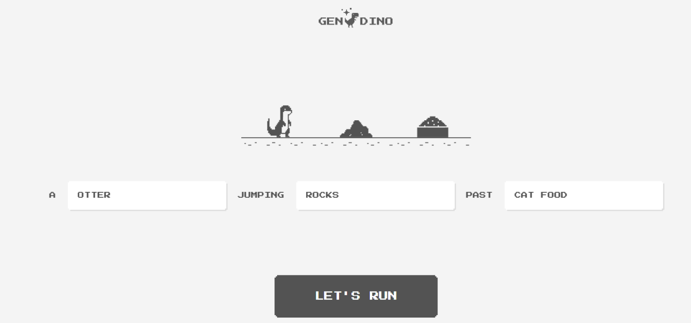Google Labs ahora permite reinventar tu propio Juego del Dinosaurio ...
