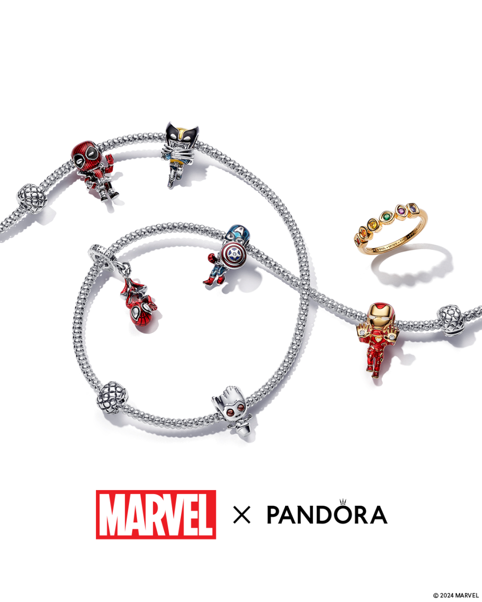 Nueva colaboración de Pandora y Marvel es de Deadpool con Wolverine ...