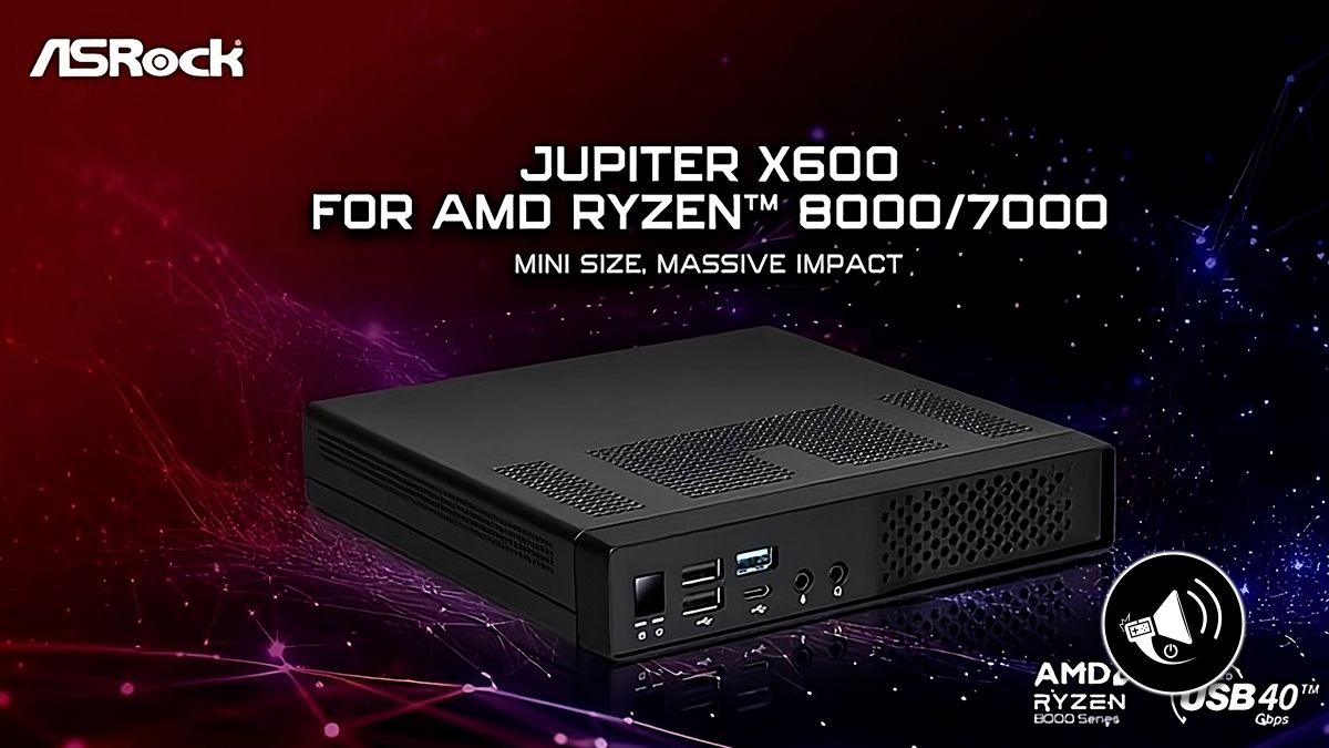 ASRock presenta su Jupiter X600, nueva mini PC de alto rendimiento ...
