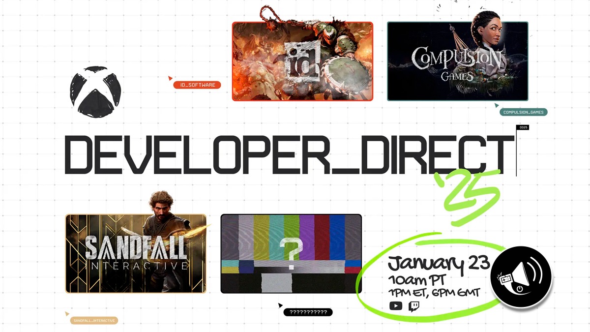 Xbox tendrá su Developer_Direct 25 este 23 de enero - Alerta Geek