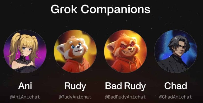 Ani: nueva compañera AI de Grok estilo anime aparece en SuperGrok ...